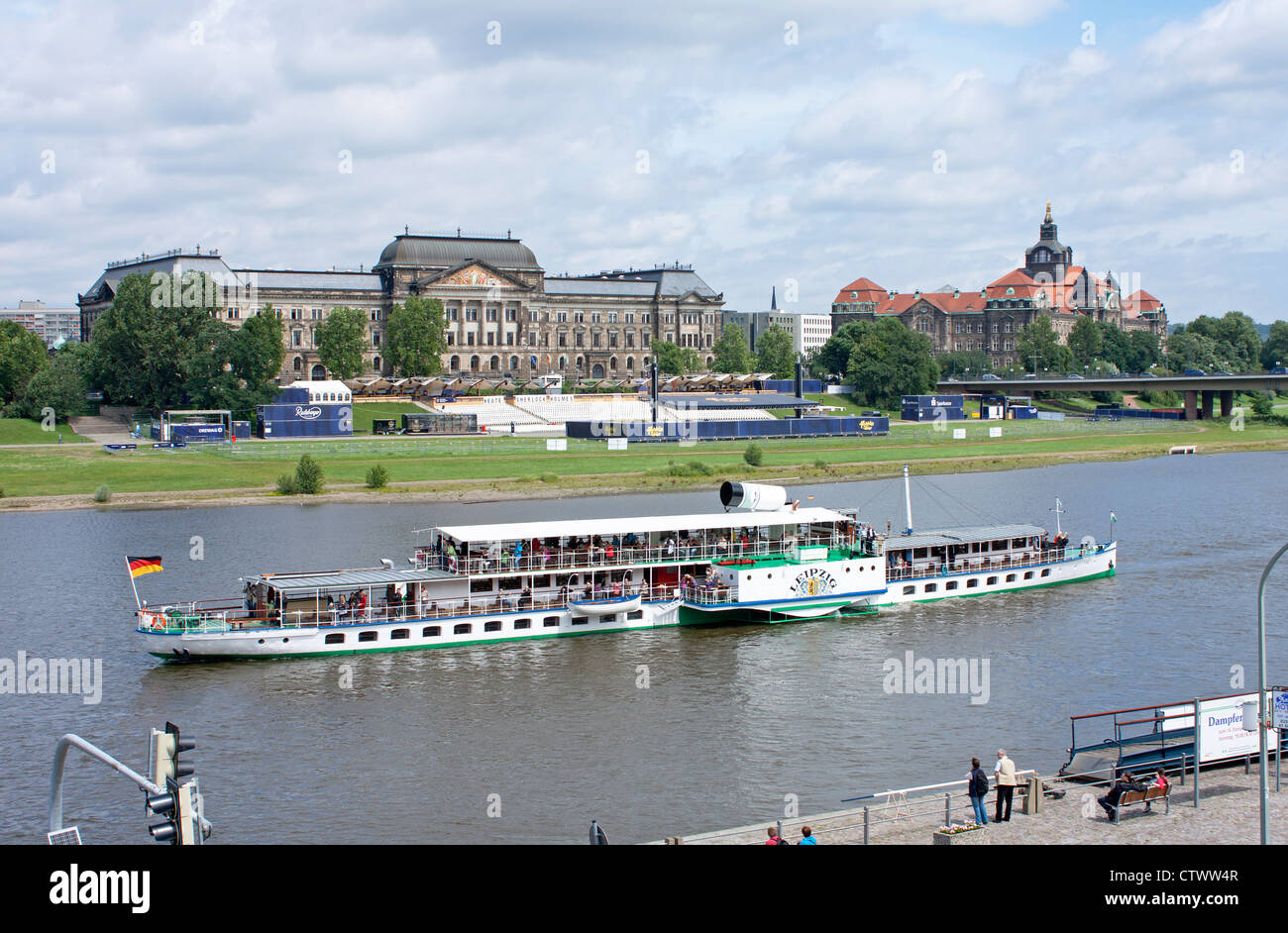 Elbe Dresden Stockfotos und -bilder Kaufen - Alamy