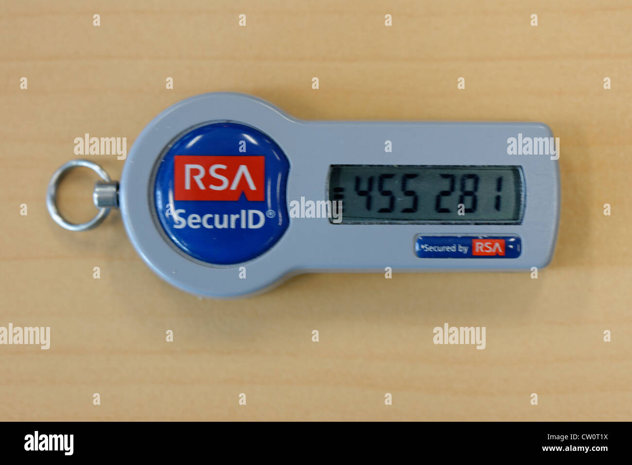 RSA Secure ID token Fob, Computer-Sicherheit Stockfotografie - Alamy
