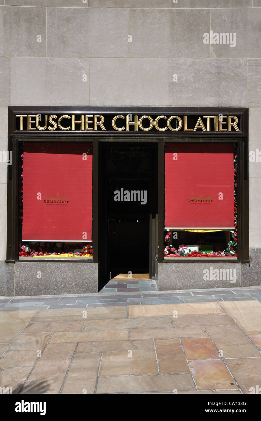 Teuscher chocolatier Stockfotos und -bilder Kaufen - Alamy