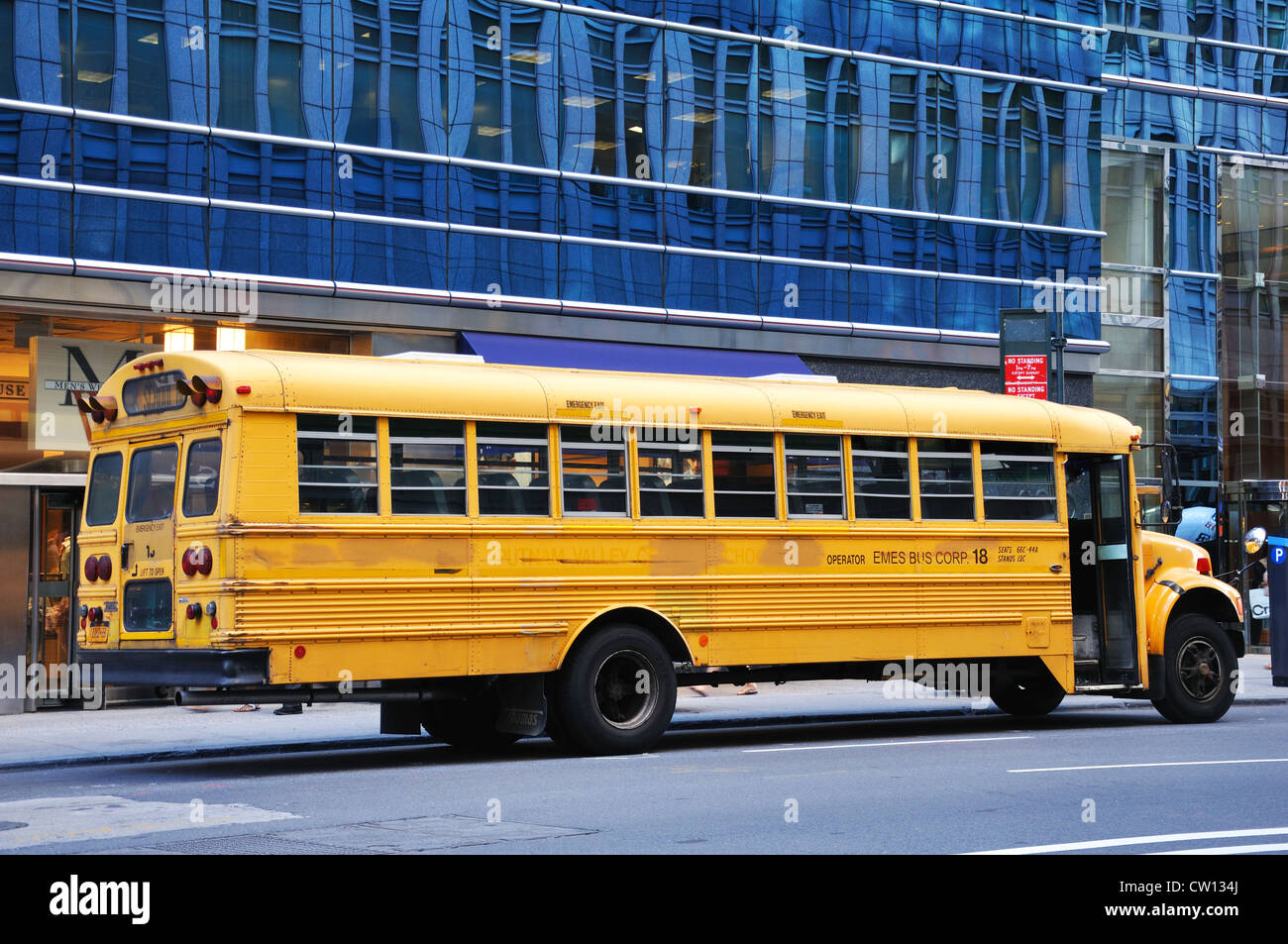 Us School Bus New York Stockfotos und -bilder Kaufen - Alamy