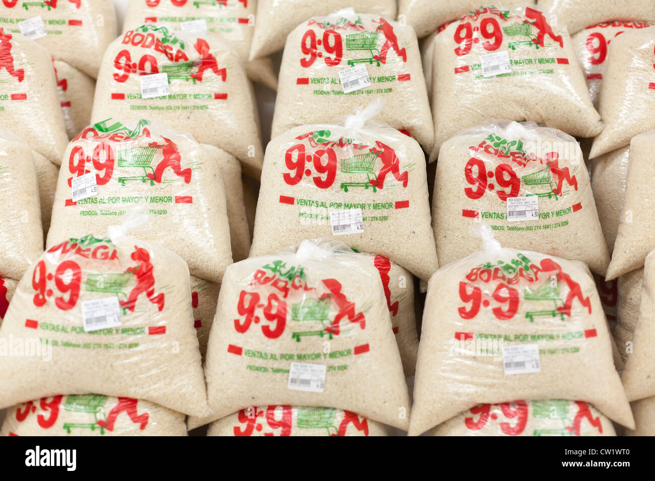 White rice store -Fotos und -Bildmaterial in hoher Auflösung – Alamy