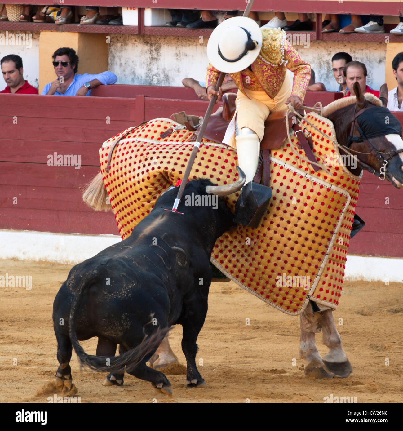 Spanien spanisch stierkampf stierkampf matador pferd pferde -Fotos und ...
