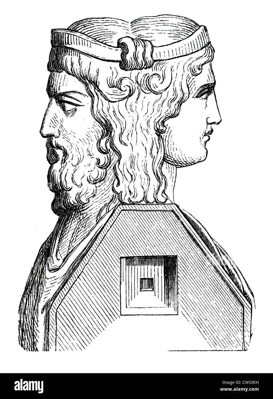 Roman god janus -Fotos und -Bildmaterial in hoher Auflösung – Alamy