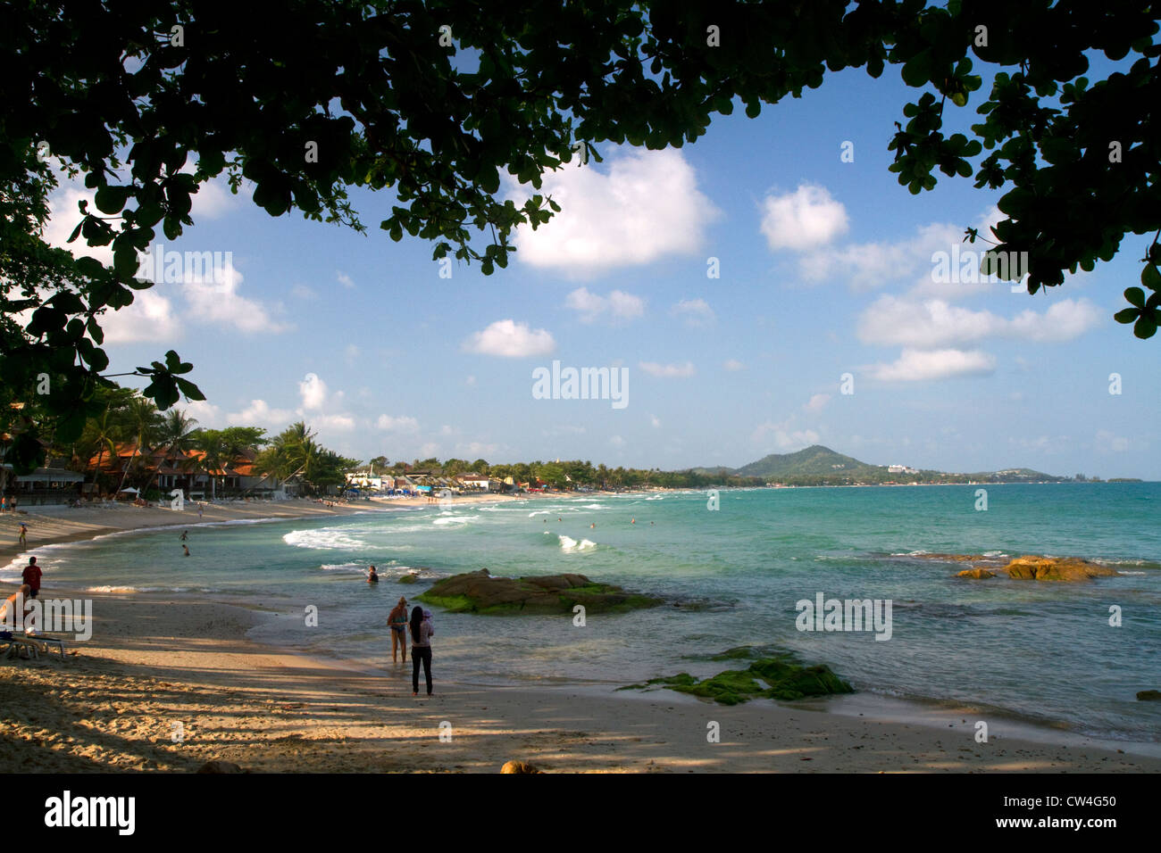 Der Golf von Thailand auf der Insel Ko Samui, Thailand Stockfotografie ...