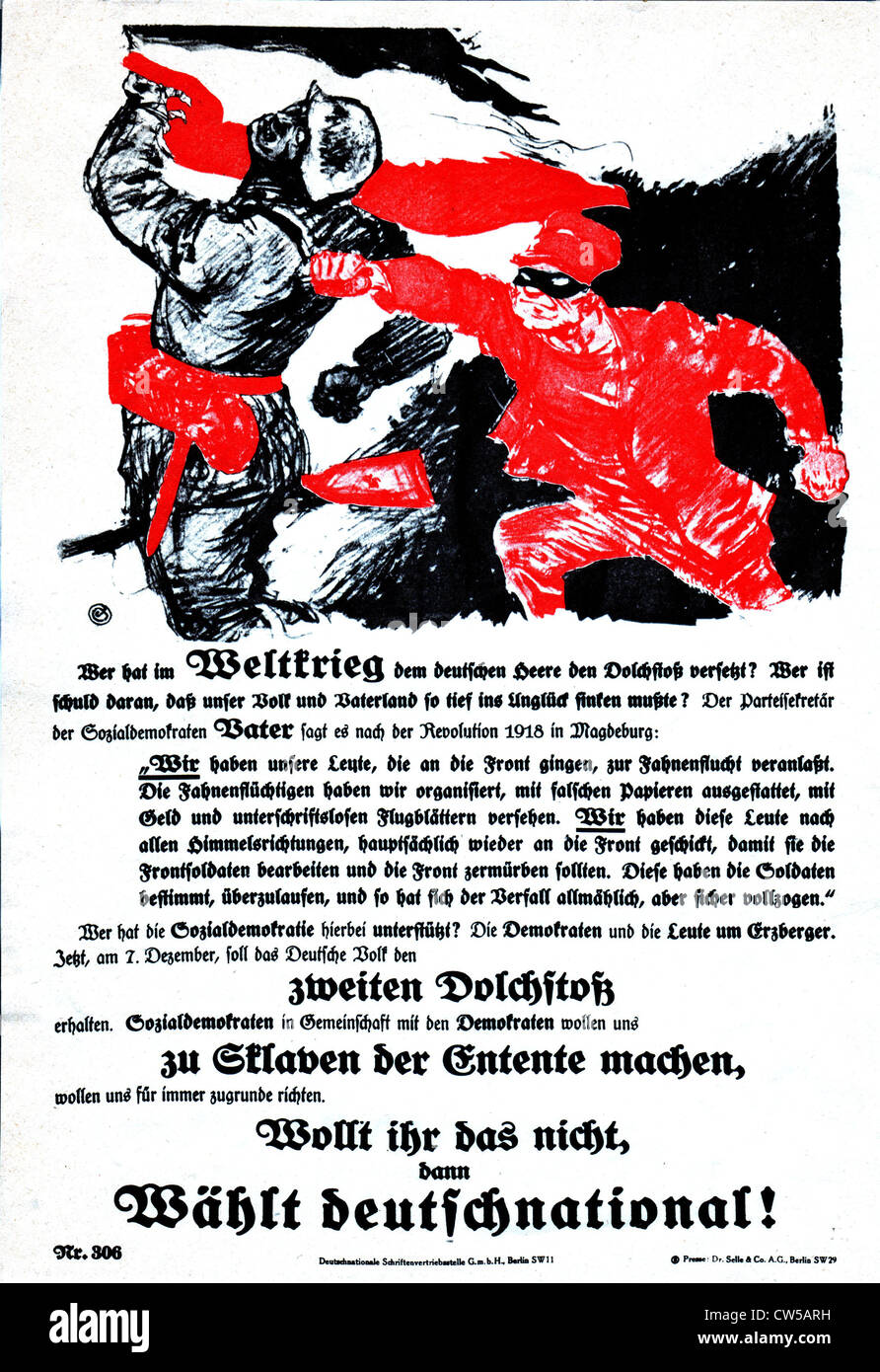 Propaganda Plakat Der Weinlese Ww1 Stockfotos und -bilder Kaufen - Alamy