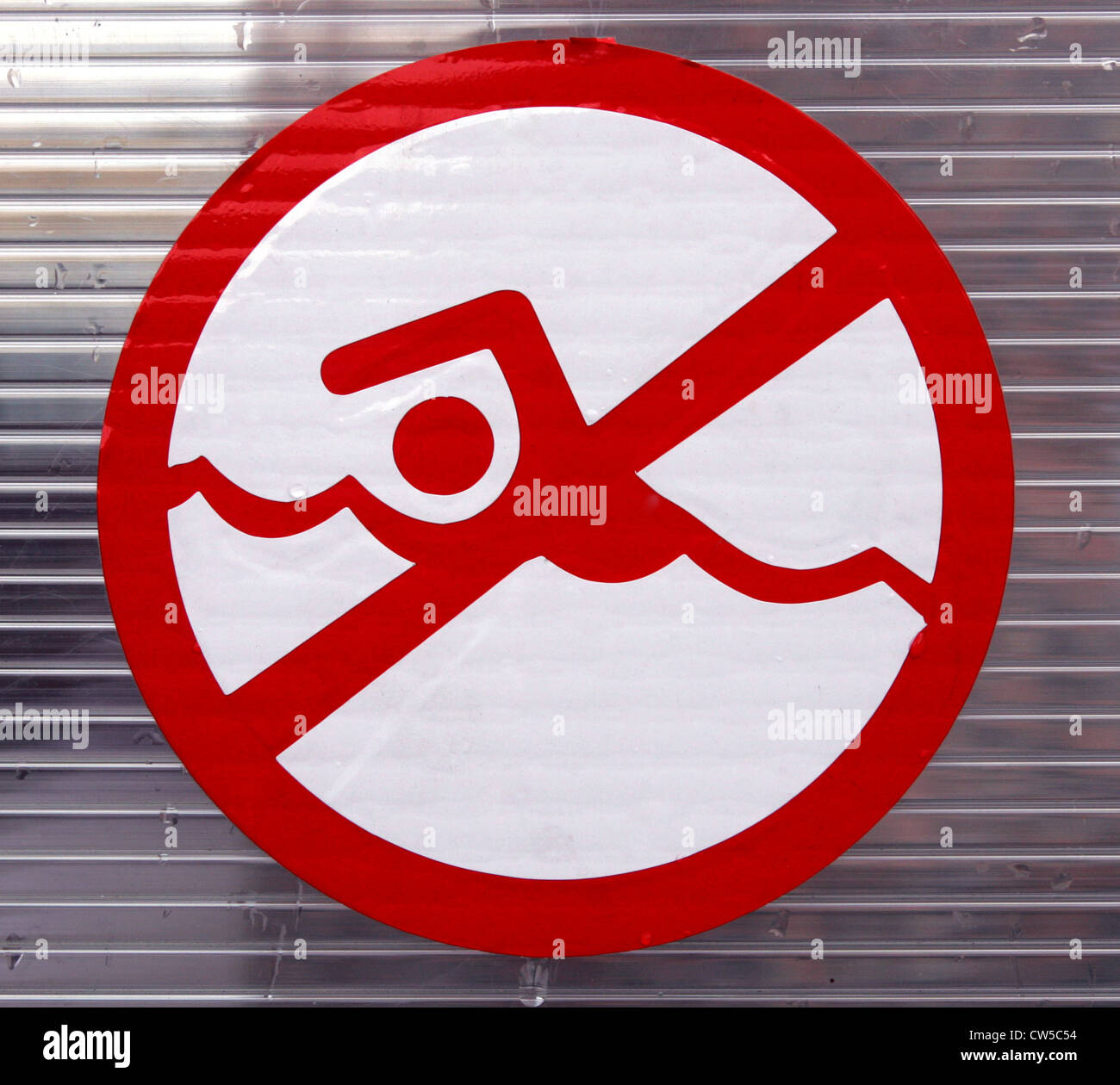 Schwimmen ist verboten -Fotos und -Bildmaterial in hoher Auflösung – Alamy
