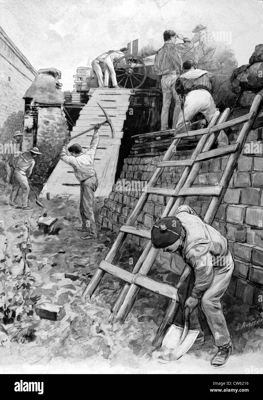 Boxer-Aufstand. Die Belagerung der Gesandtschaften in Peking (1900 ...