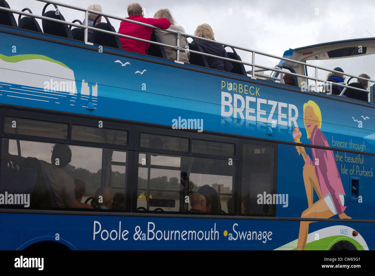 Purbeck breezer bus -Fotos und -Bildmaterial in hoher Auflösung – Alamy