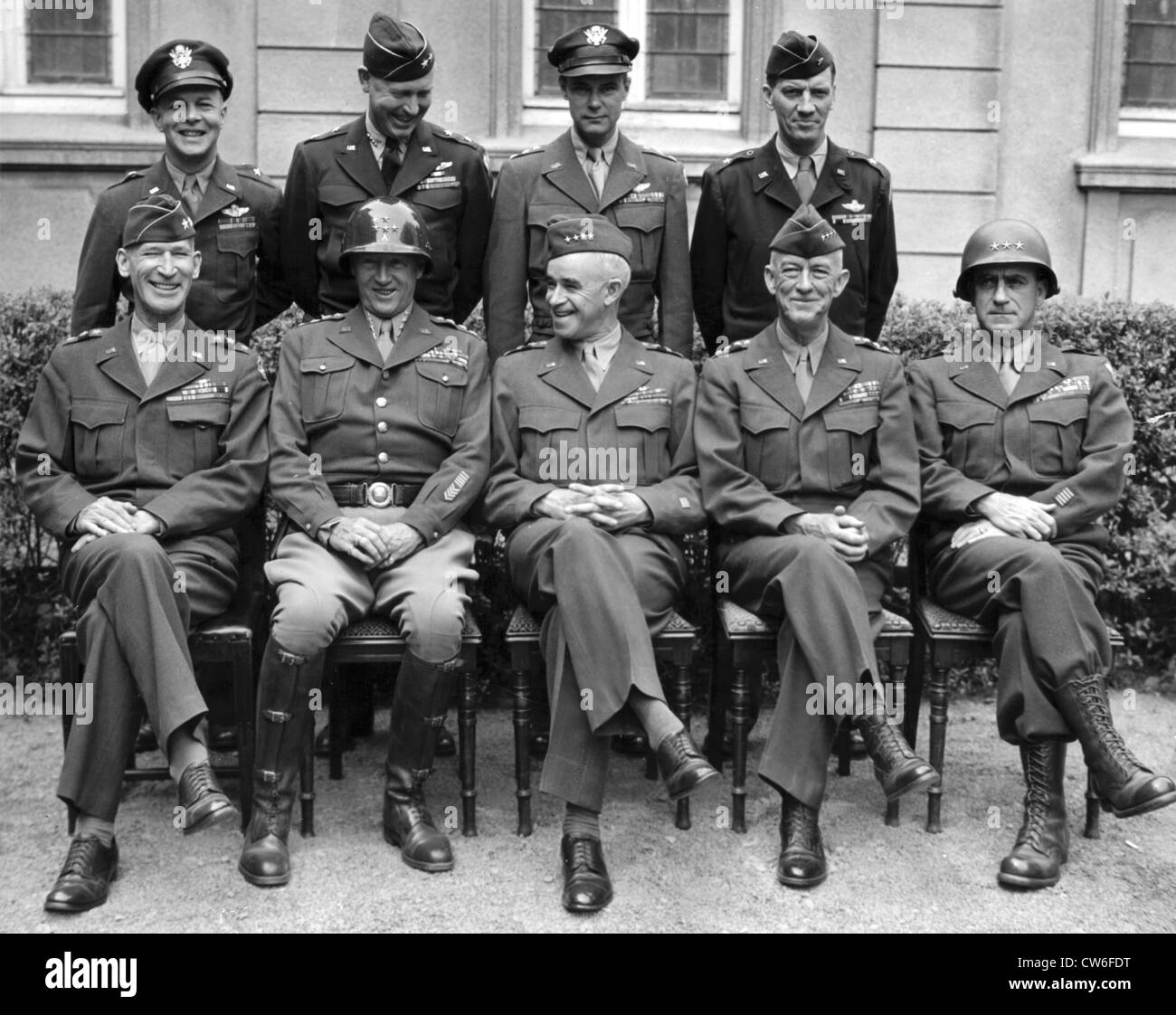 American Generals Wwii World War II After D Day: Deeper Into Hell