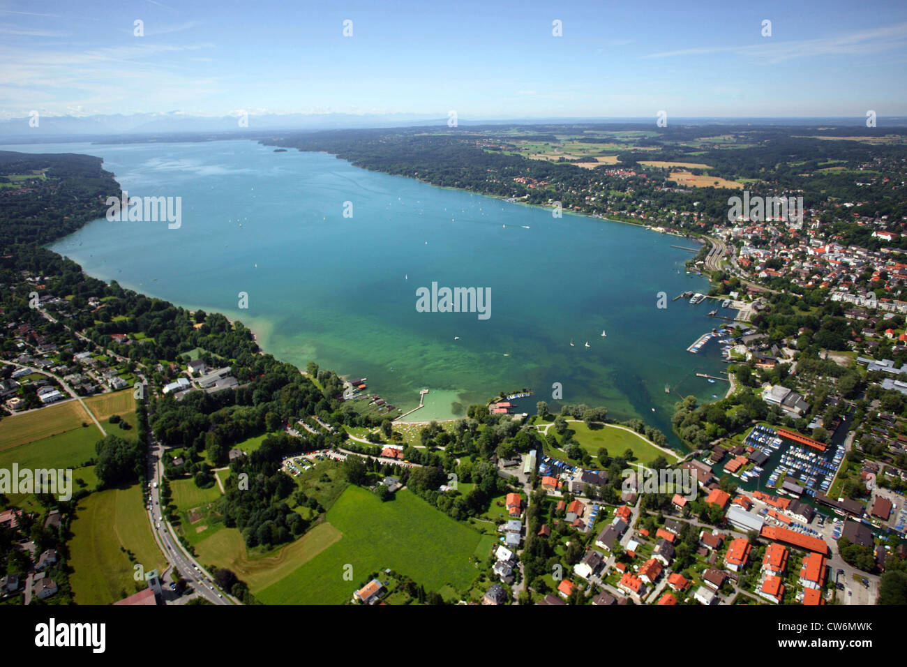Starnberger See, Deutschland, Bayern, Starnberg Stockfotografie - Alamy