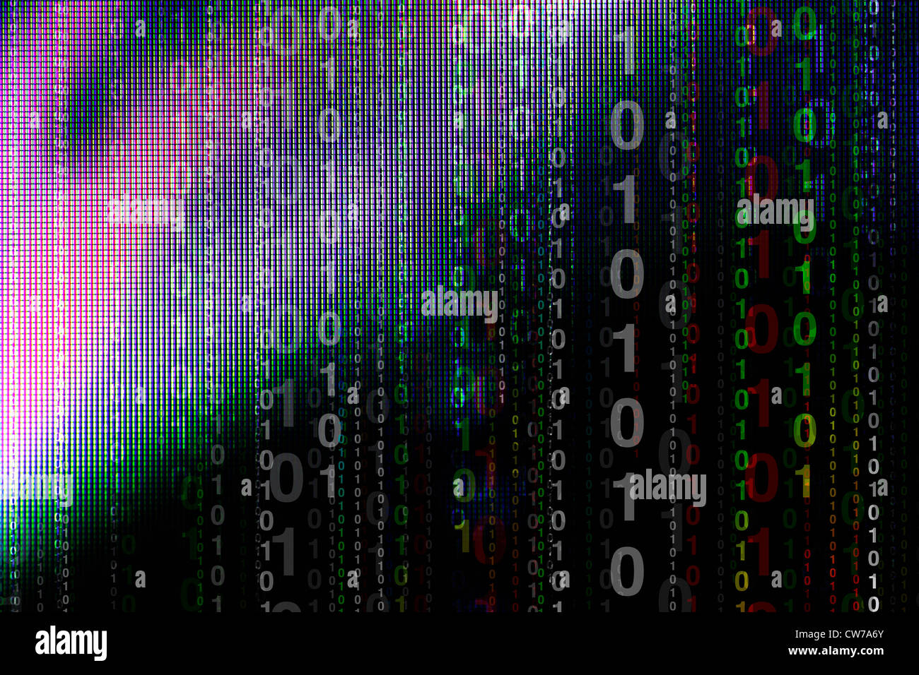 Binary code green background -Fotos und -Bildmaterial in hoher ...