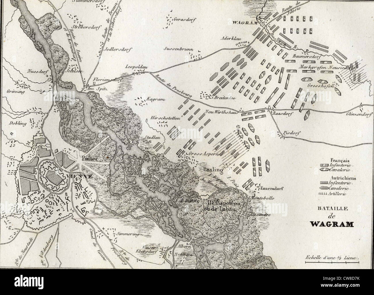 Schlacht Von Wagram Stockfotos und -bilder Kaufen - Alamy