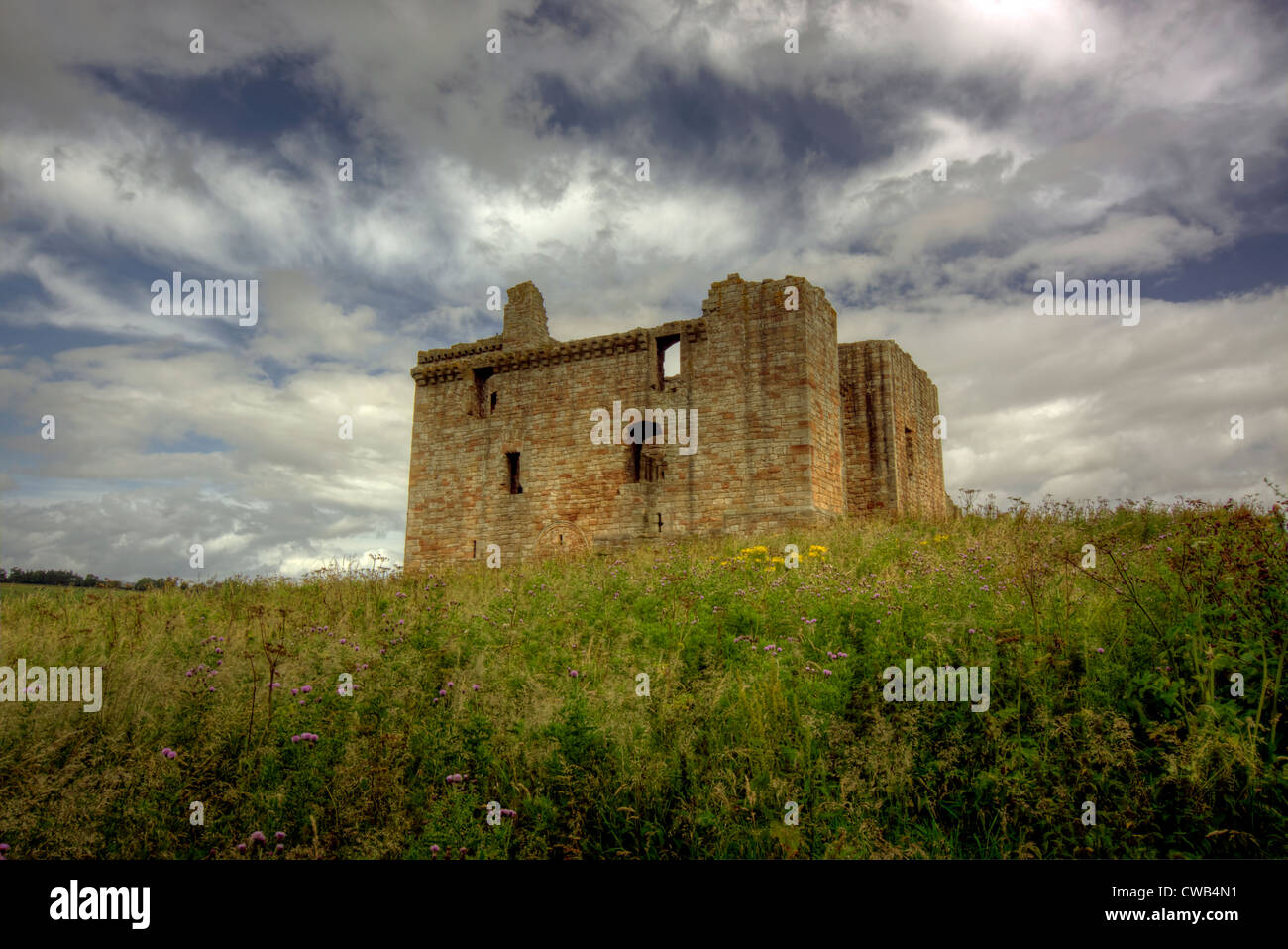 Crichton Castle, Schottland Stockfotografie - Alamy