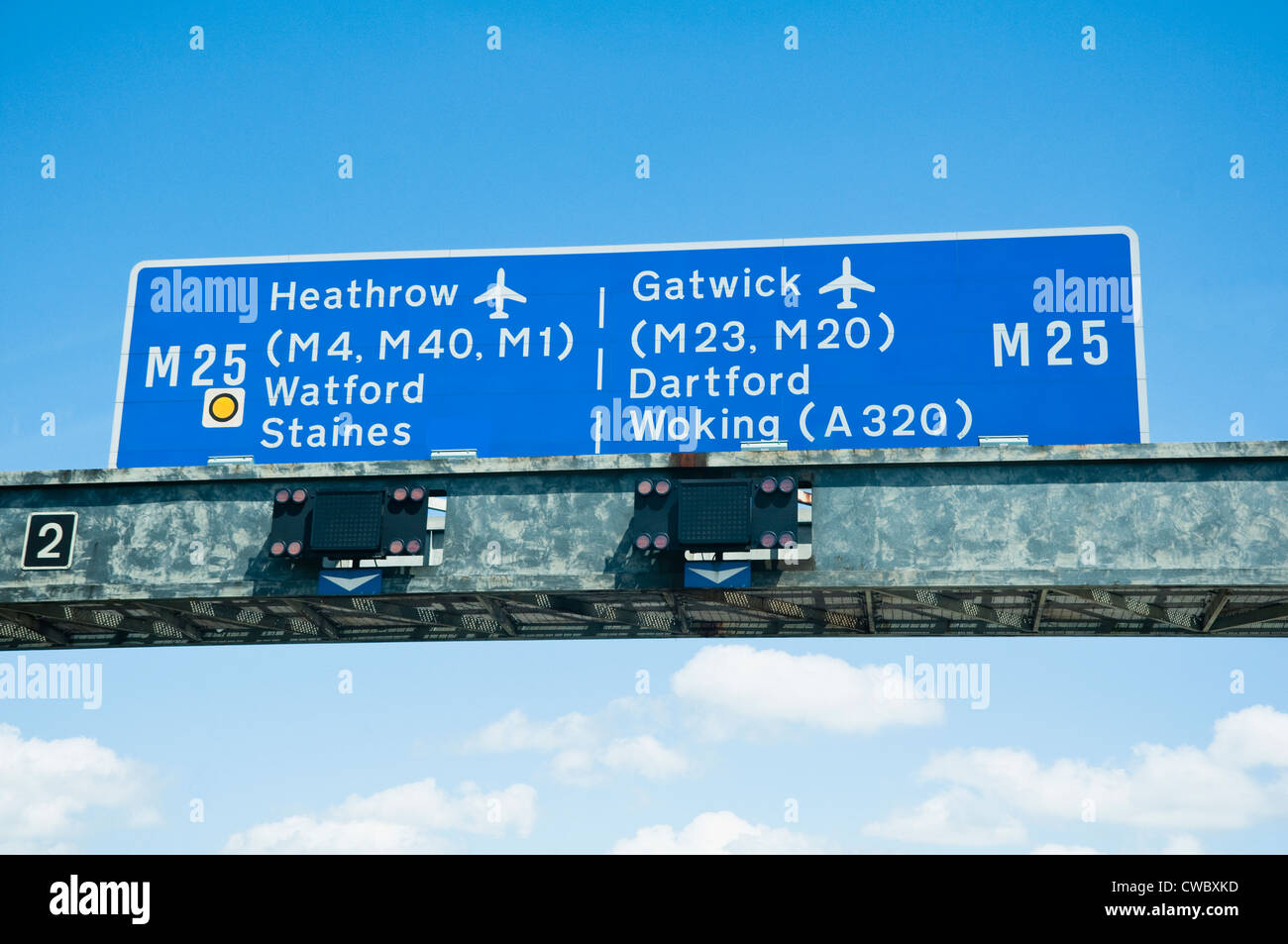 Motorway signs -Fotos und -Bildmaterial in hoher Auflösung – Alamy