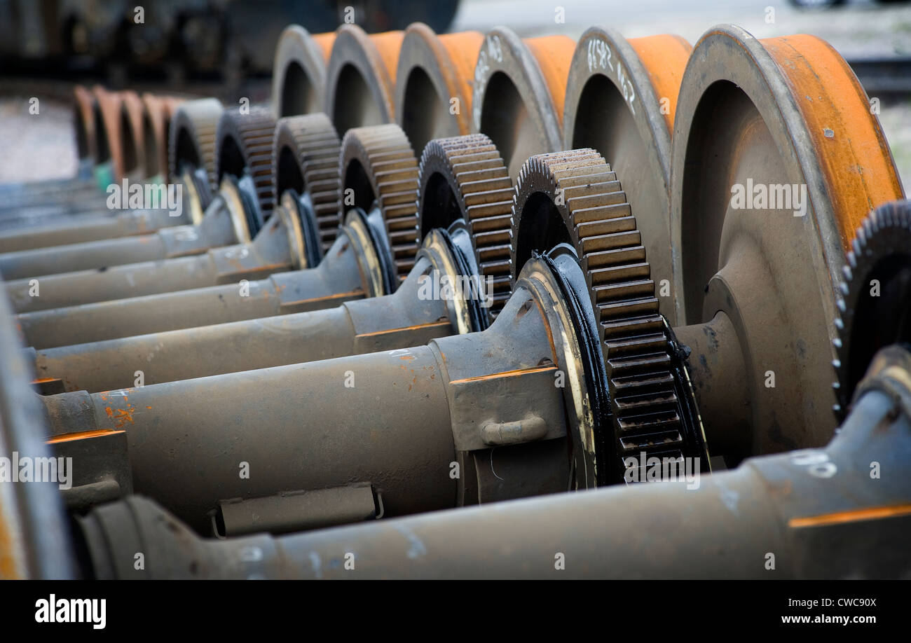 Radsatz eisenbahn -Fotos und -Bildmaterial in hoher Auflösung – Alamy