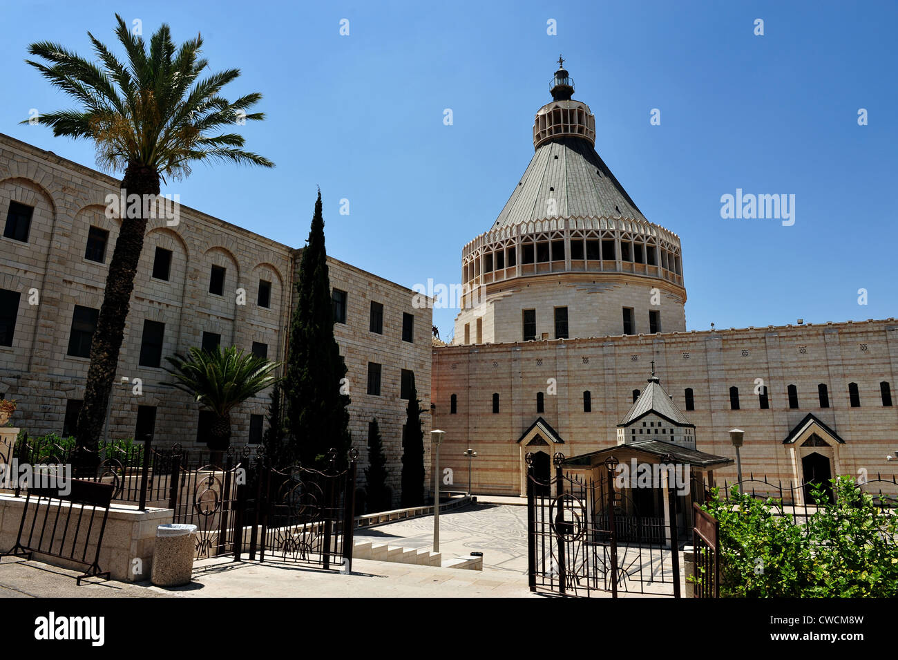 Basilica Annunciation In Nazareth Israel Stockfotos und -bilder Kaufen - Alamy