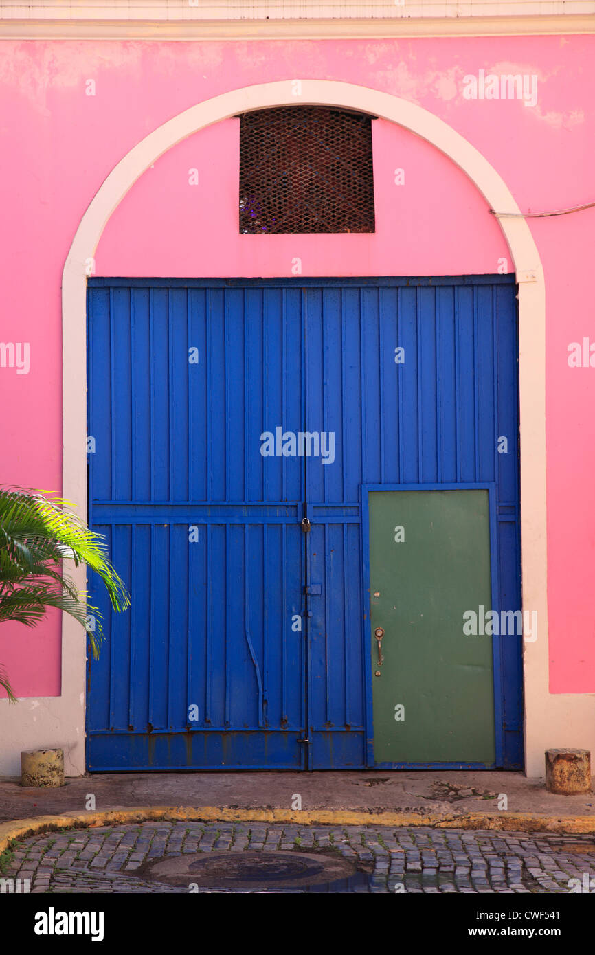 Koloniale Architektur, Old San Juan, San Juan, Puerto Rico, USA ...