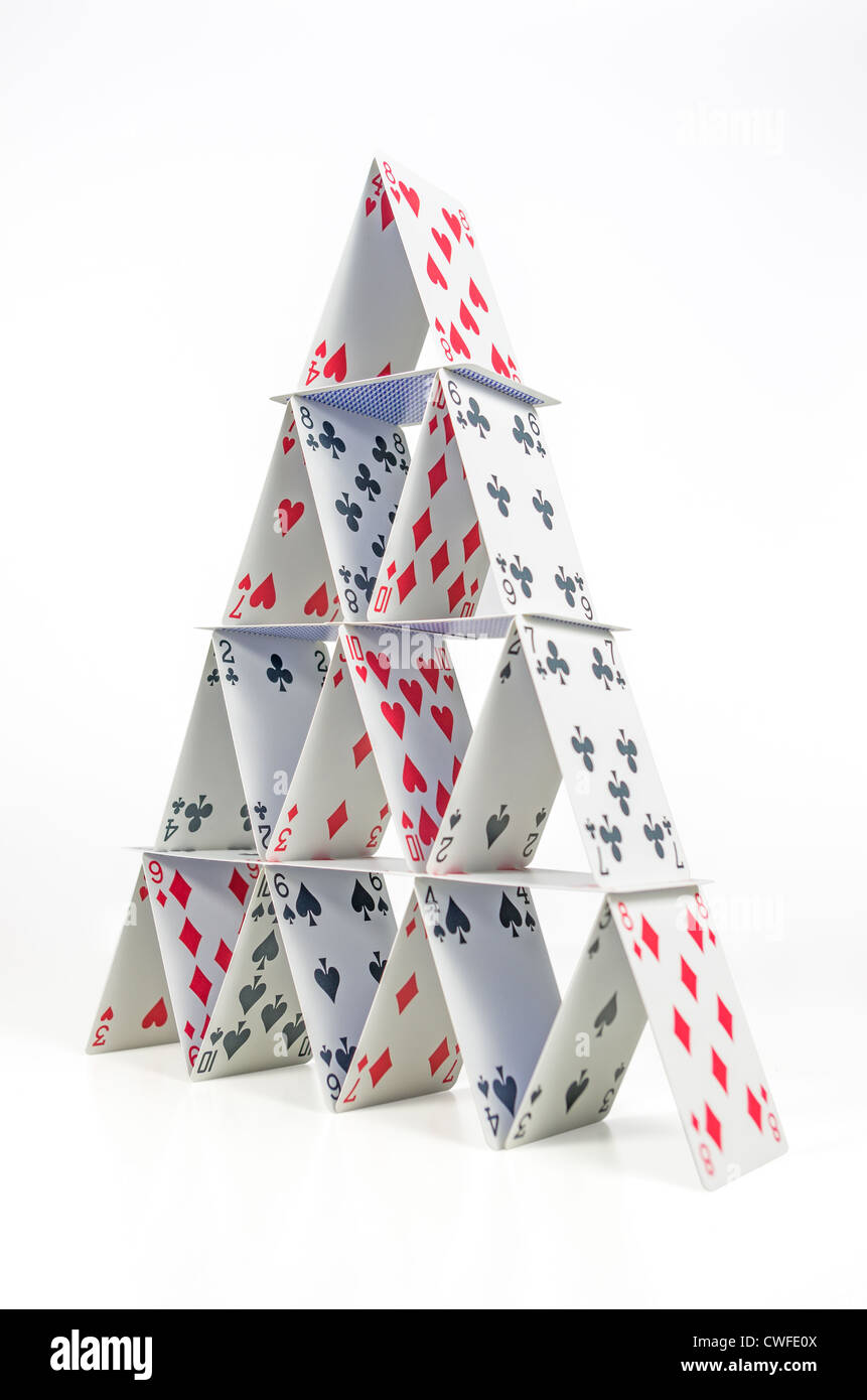 Der turm der karten -Fotos und -Bildmaterial in hoher Auflösung – Alamy