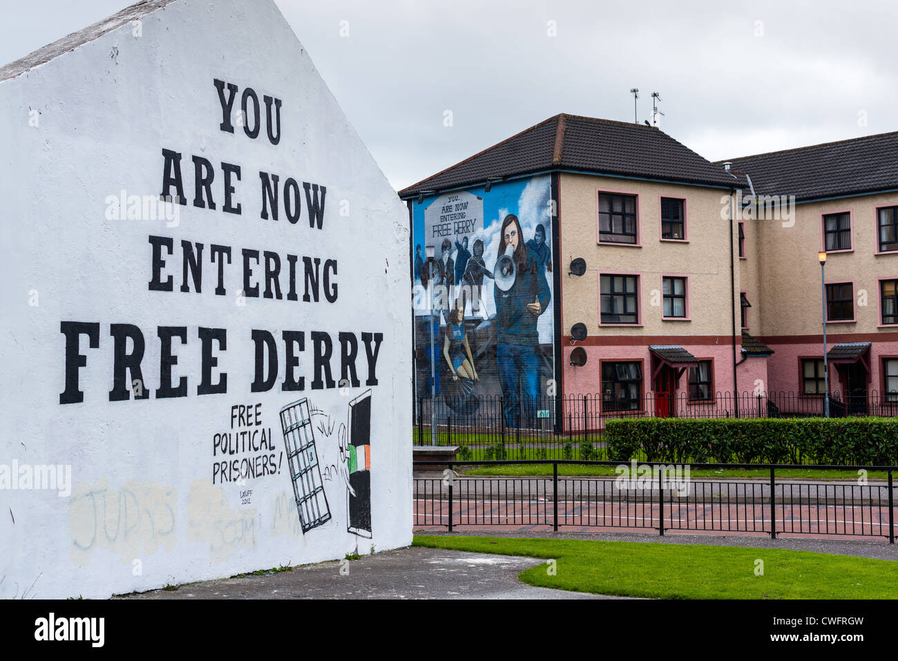 Free Derry Corner Ireland Stockfotos und -bilder Kaufen - Alamy
