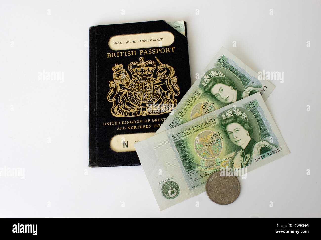Uk pass und geld -Fotos und -Bildmaterial in hoher Auflösung – Alamy