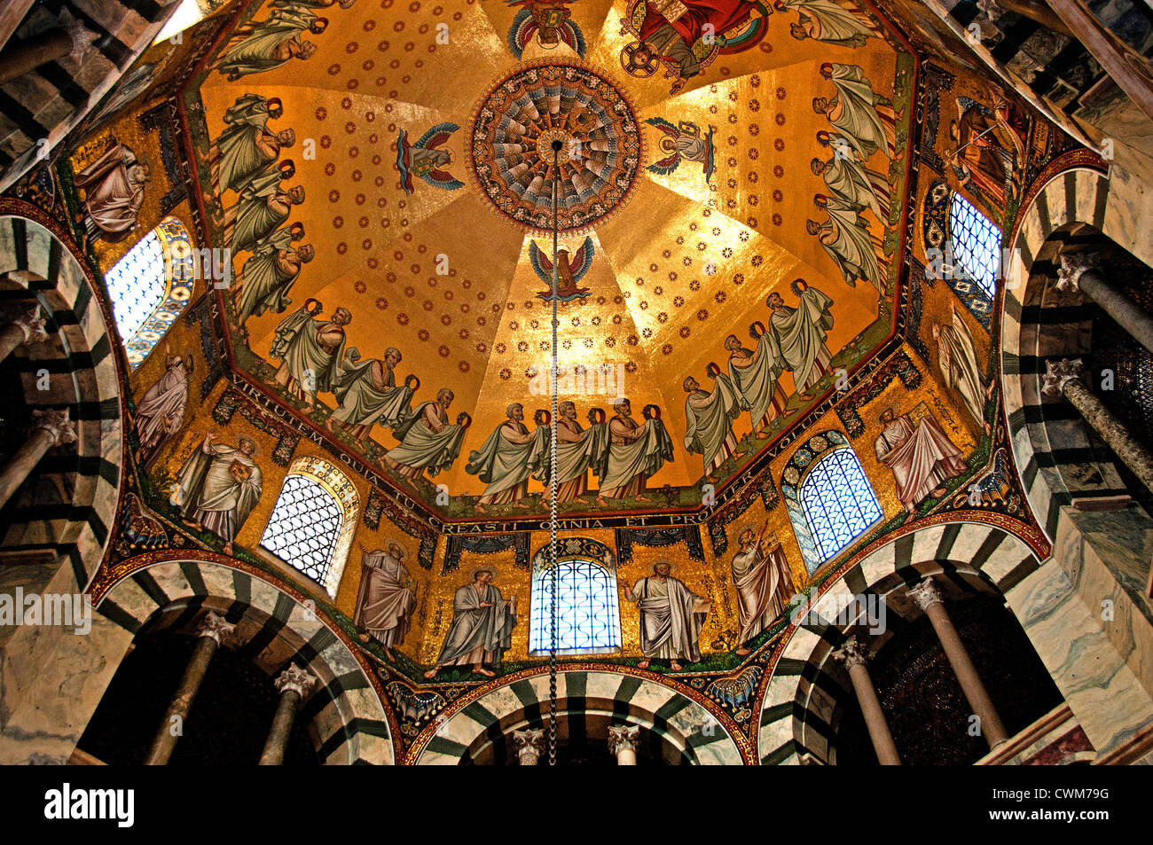 Dom Kaiser Karls der große Palatin Kapelle 792 Aachen Deutschland Karl ...