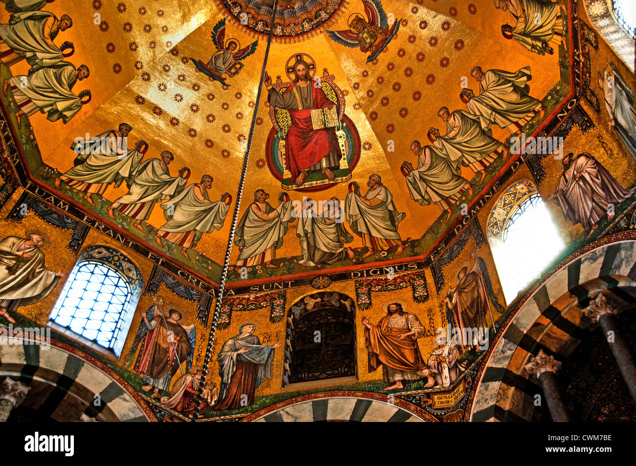 Dom Kaiser Karls der große Palatin Kapelle 792 Aachen Deutschland Karl ...