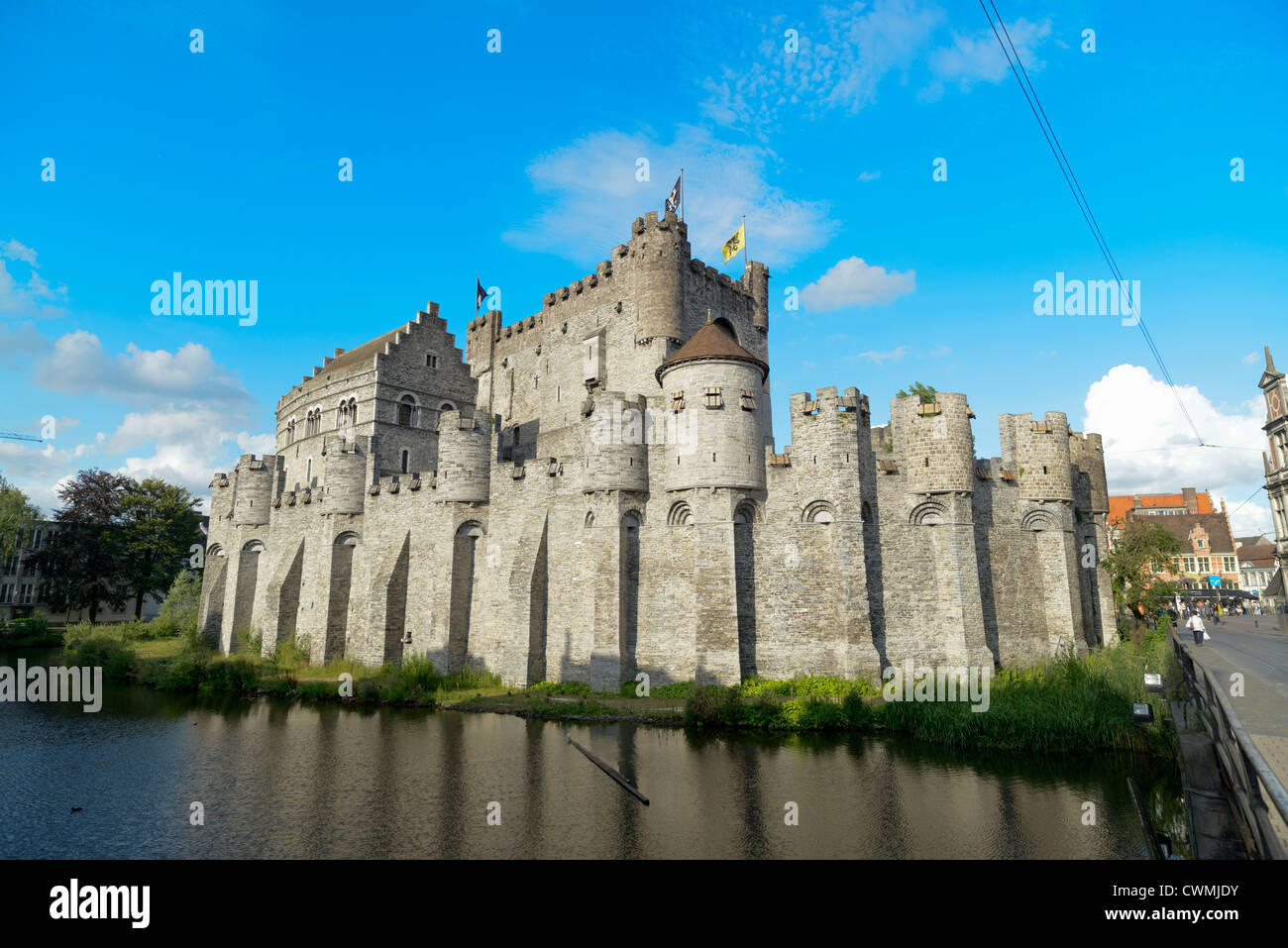 Gravensteen Schloss Stockfotos und -bilder Kaufen - Alamy