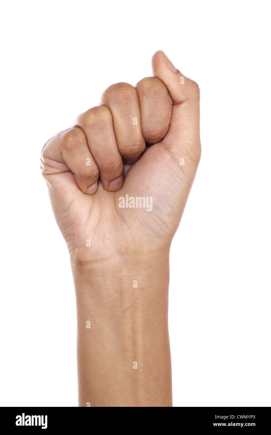 Clenched fist salute -Fotos und -Bildmaterial in hoher Auflösung – Alamy