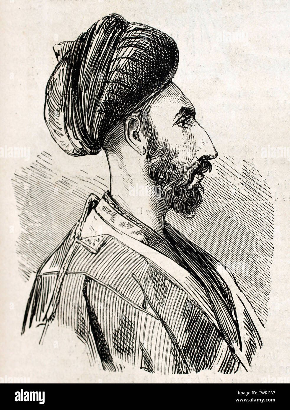 Persia iran persian man engraving -Fotos und -Bildmaterial in hoher ...