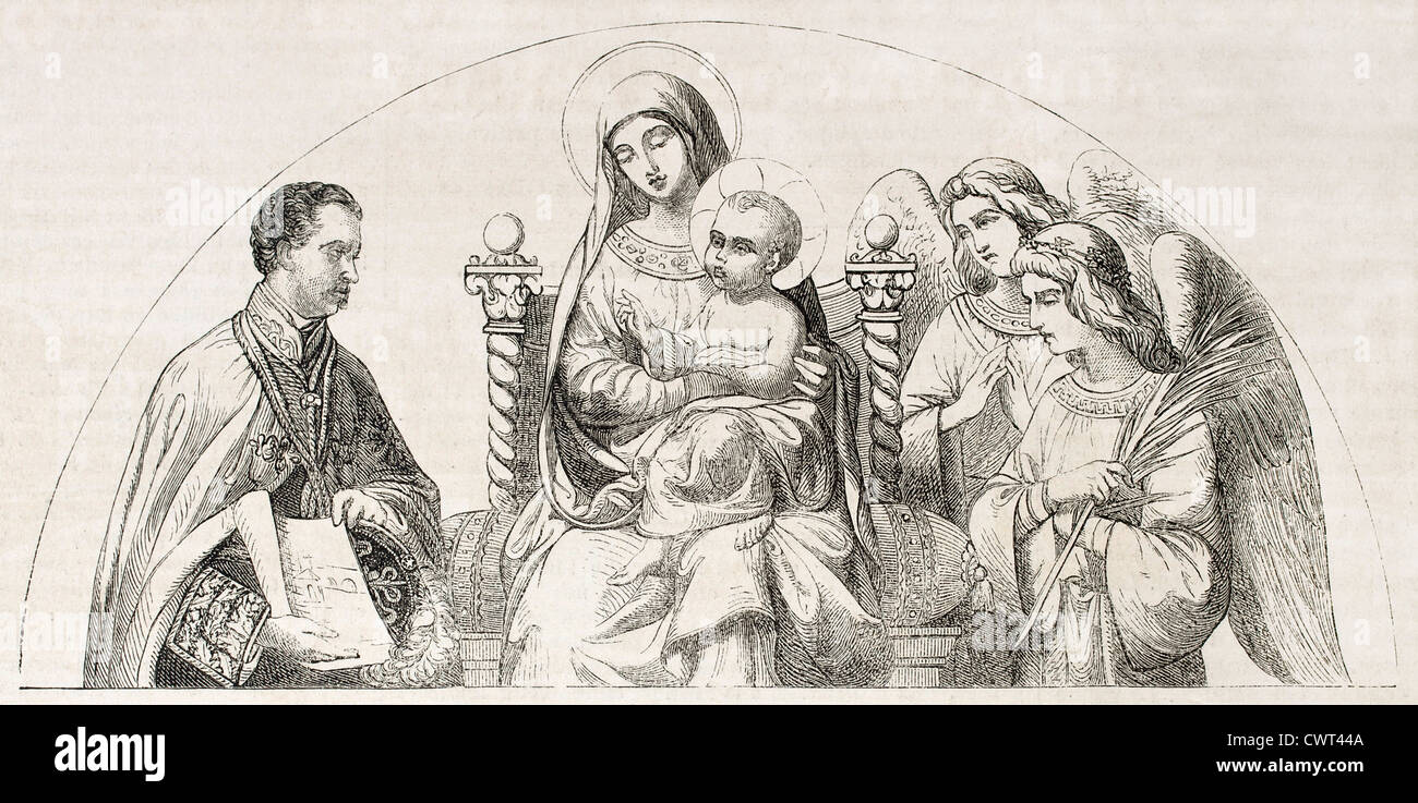 Jungfrau Maria Mit Baby Jesus Stockfotos und -bilder Kaufen - Alamy