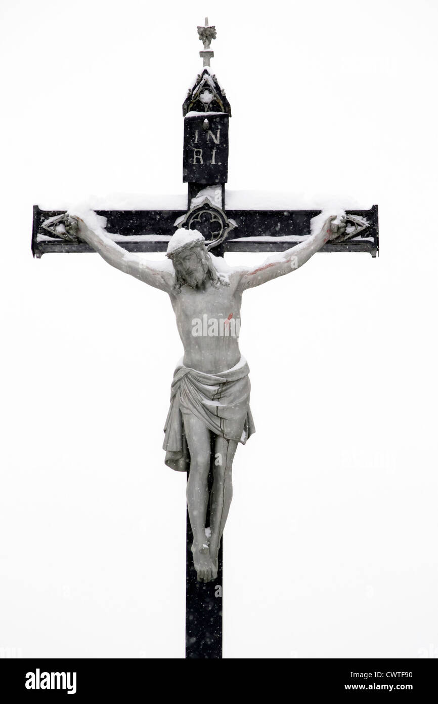 Die kreuzigung von jesus christus am kreuz des grabes -Fotos und -Bildmaterial in hoher ...