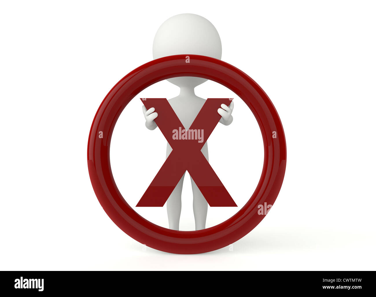 Rotes x zeichen -Fotos und -Bildmaterial in hoher Auflösung – Alamy