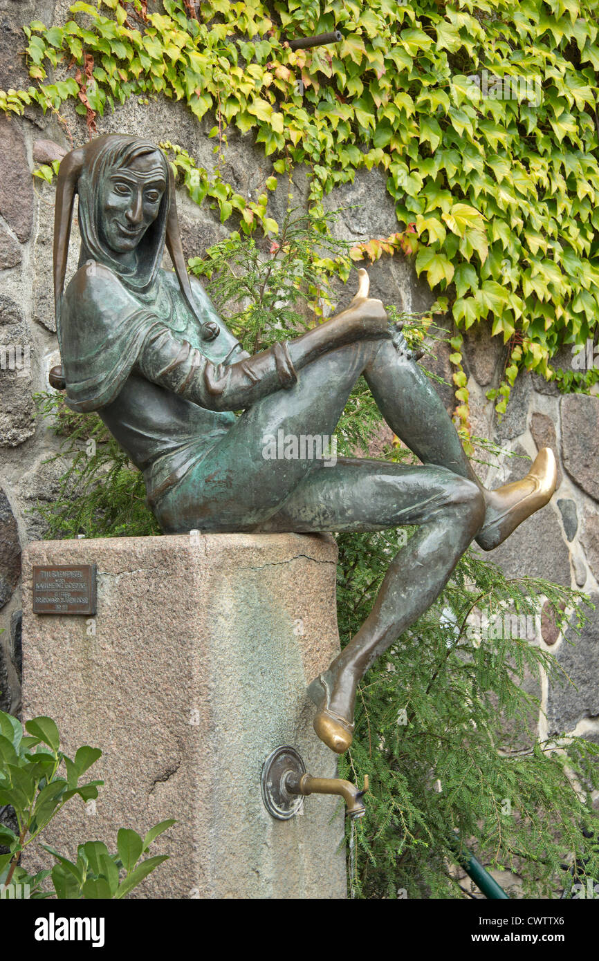 Spannende Till Eulenspiegel Figur Fotos