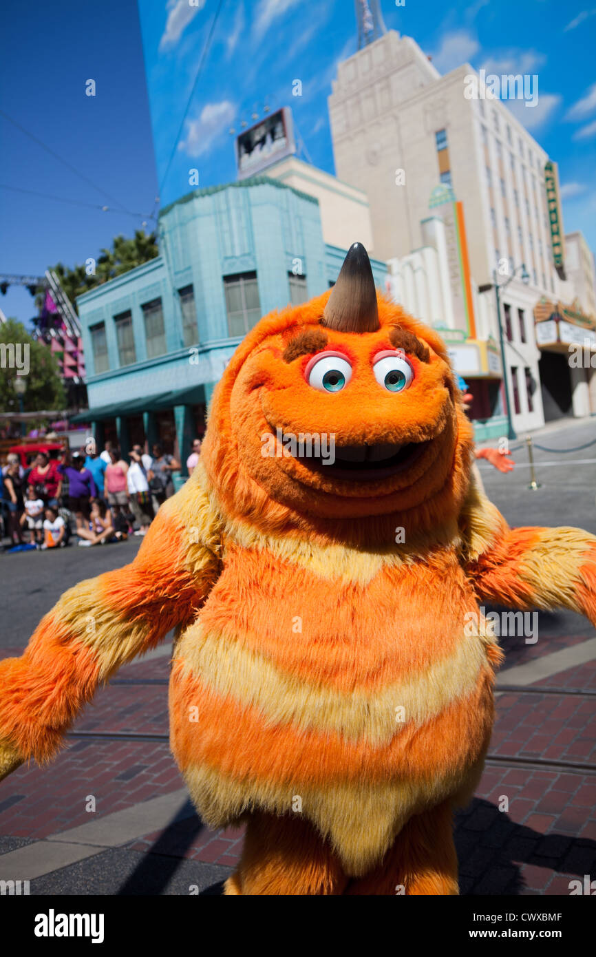 Disneys California Adventure Pixar spielen Parade, Monster aus dem Film ...