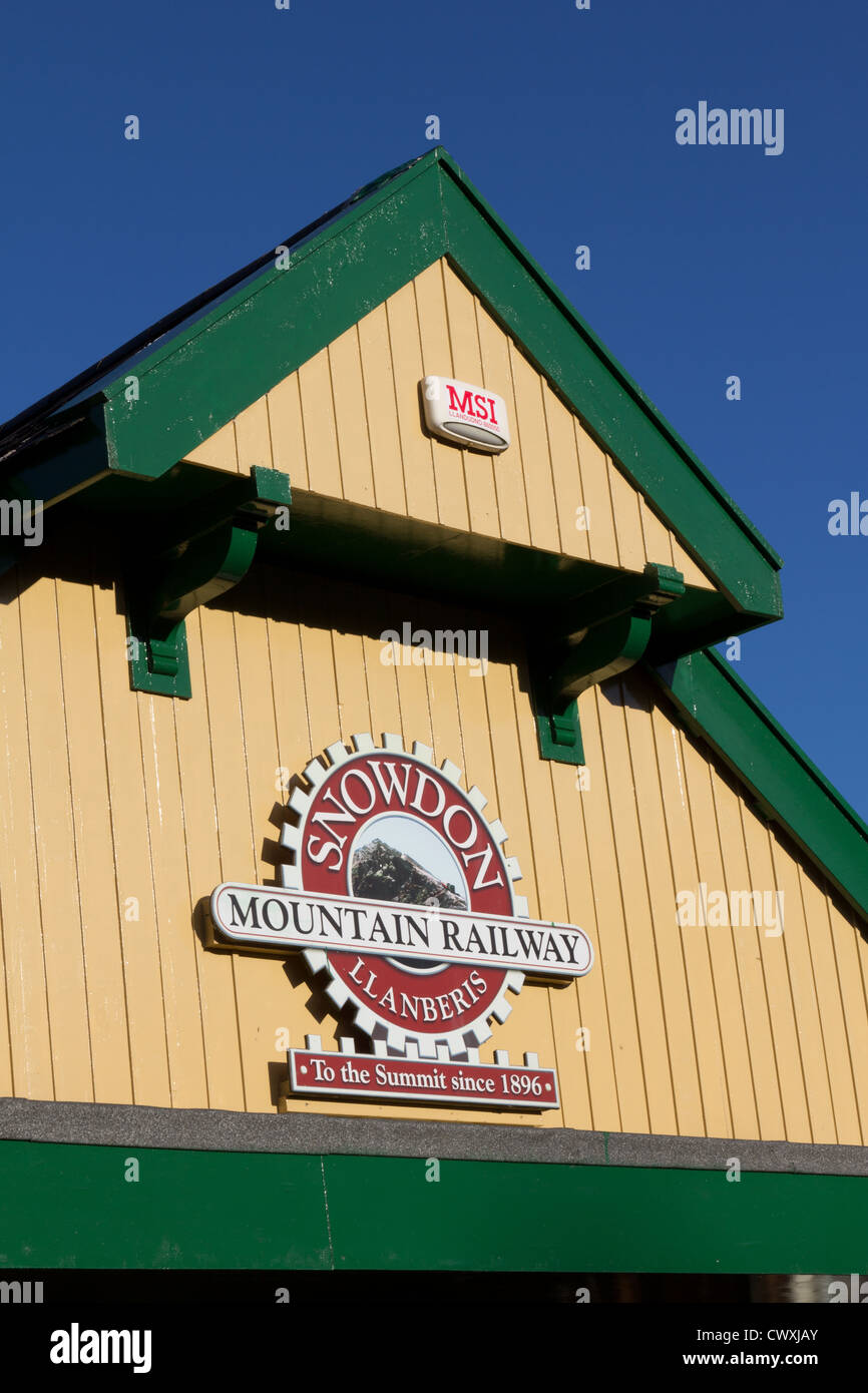 Snowdon Mountain Railway-logo Stockfotografie - Alamy
