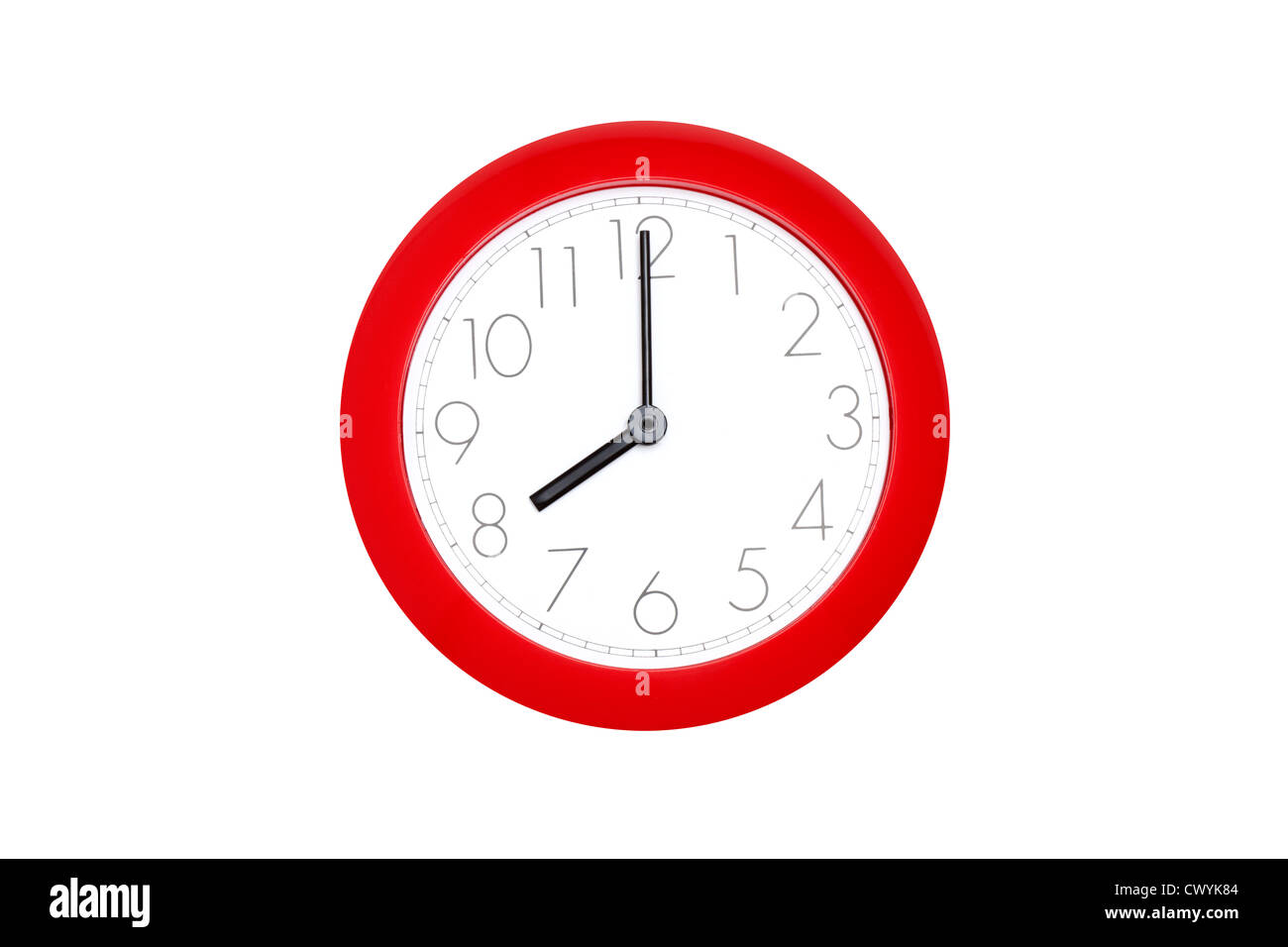 Rote uhr -Fotos und -Bildmaterial in hoher Auflösung – Alamy