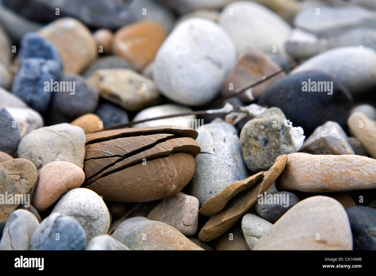 Split-Boulder durch arktische Unwetter mit extremen Temperaturen auf ...