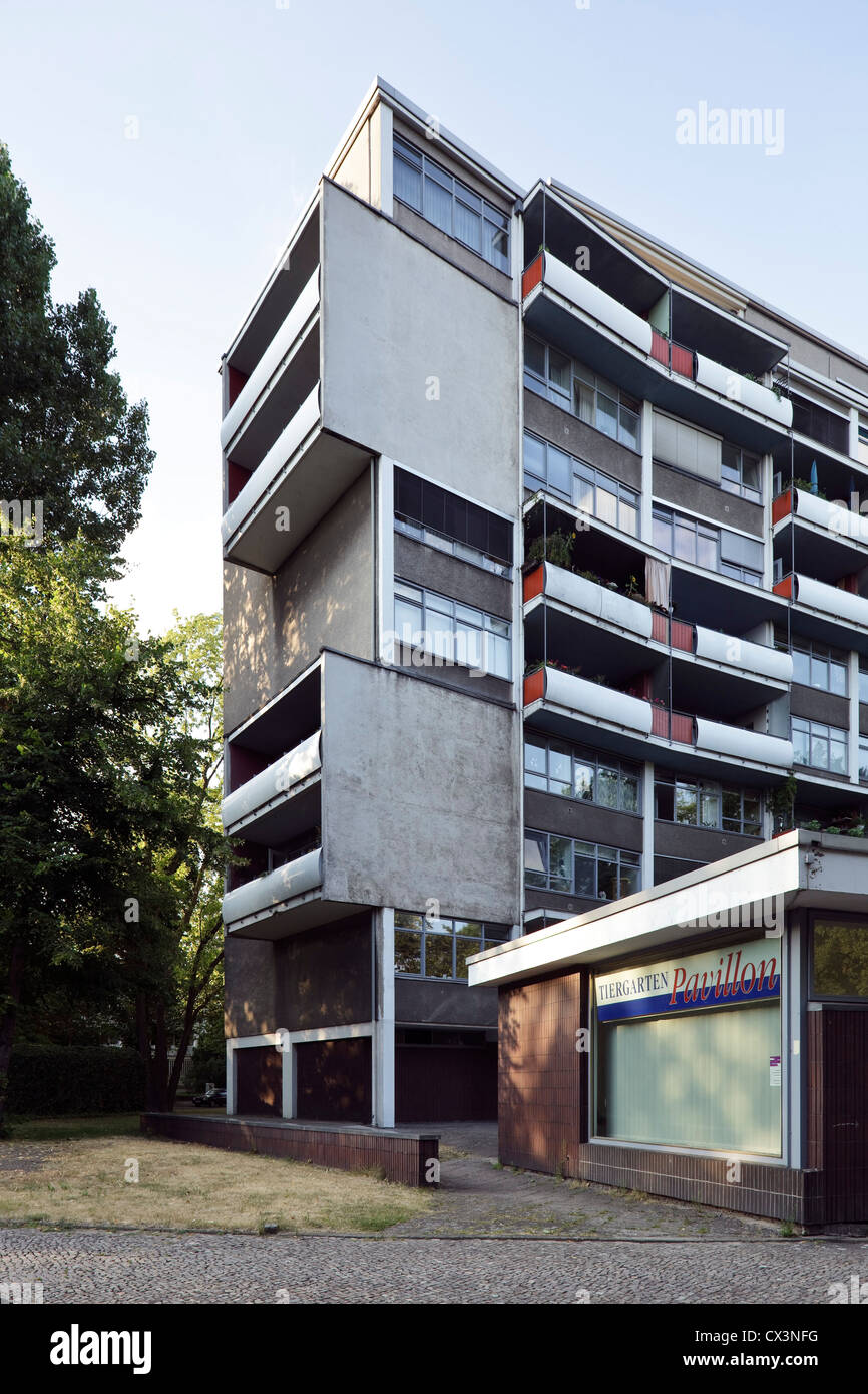 Interbau Berlin, Berlin, Deutschland. Architekt: Verschiedene ...