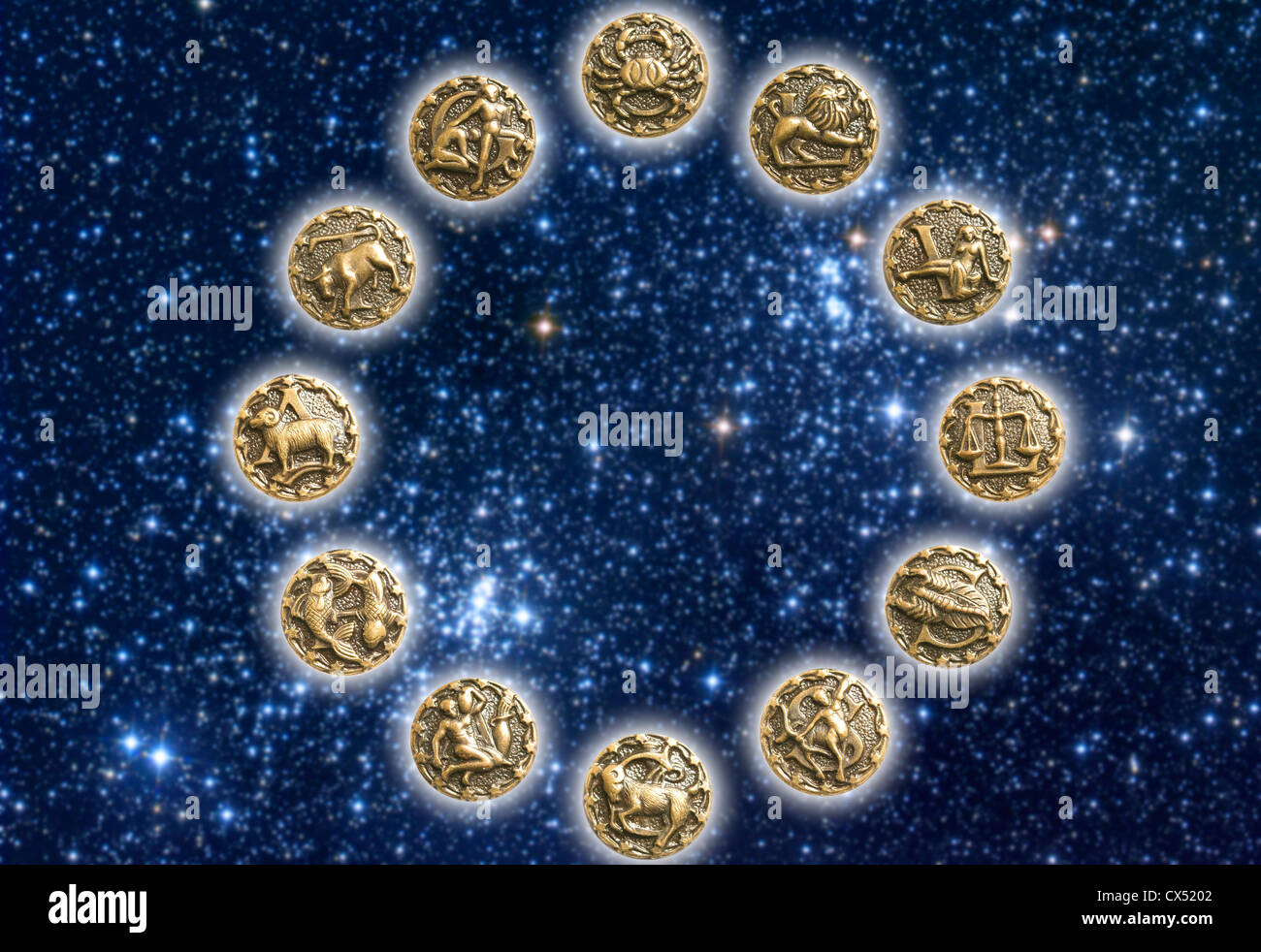 Zodiac signs horoscope symbols stars -Fotos und -Bildmaterial in hoher ...