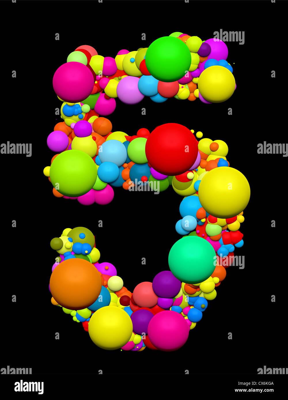Alphabet; Zeichen; ABC; Symbol; 3D, 3d Grafiken; Abbildung; 5; 5 zu ...