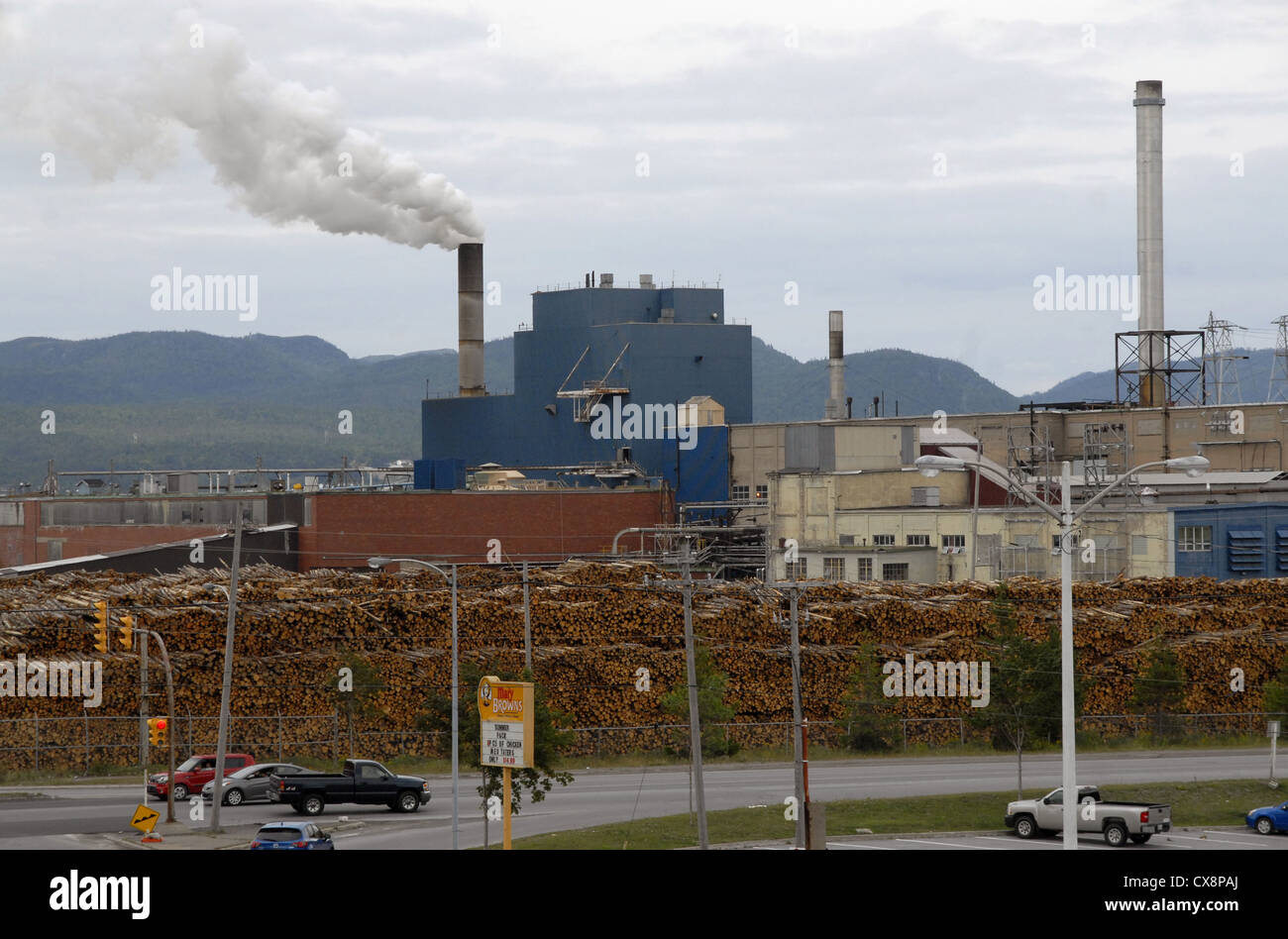Pulp mill canada -Fotos und -Bildmaterial in hoher Auflösung – Alamy