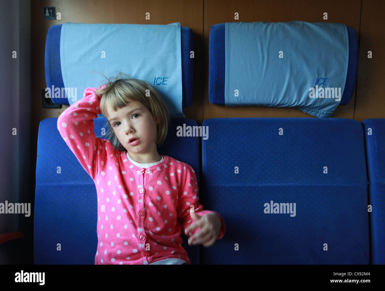 Intercity Express Compartment Stockfotos und -bilder Kaufen - Alamy