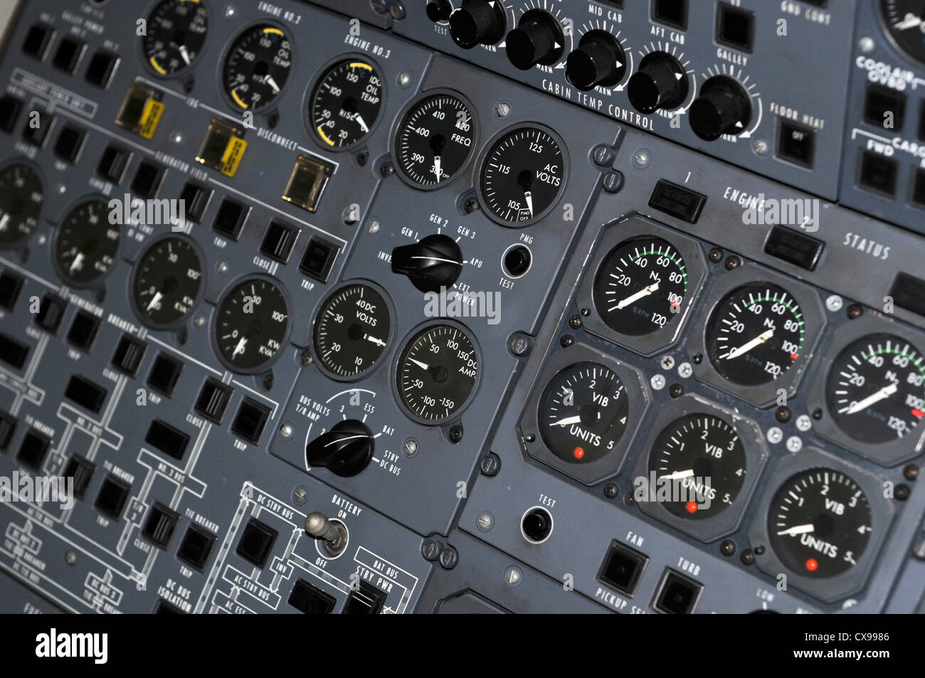 Flight deck dials -Fotos und -Bildmaterial in hoher Auflösung – Alamy