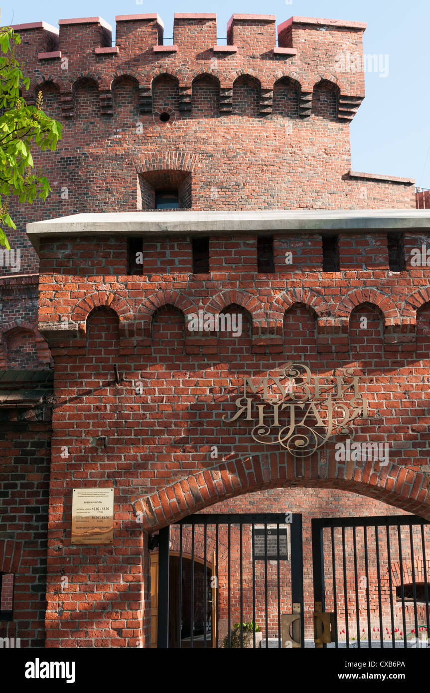 Museum der Bernstein. Kaliningrad. Russland Stockfotografie - Alamy