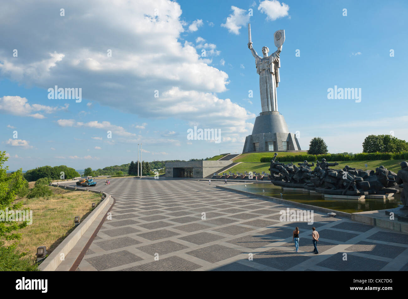 Mother Land Monument In Kiev Stockfotos und -bilder Kaufen - Alamy