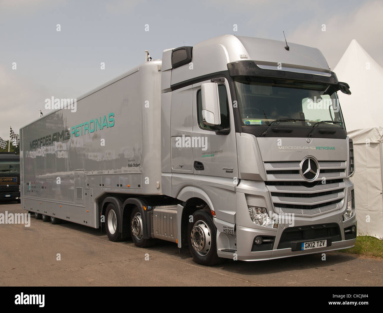 Mercedes AMG Petronas Team F1 LKW Goodwood Festival Of Speed England UK ...