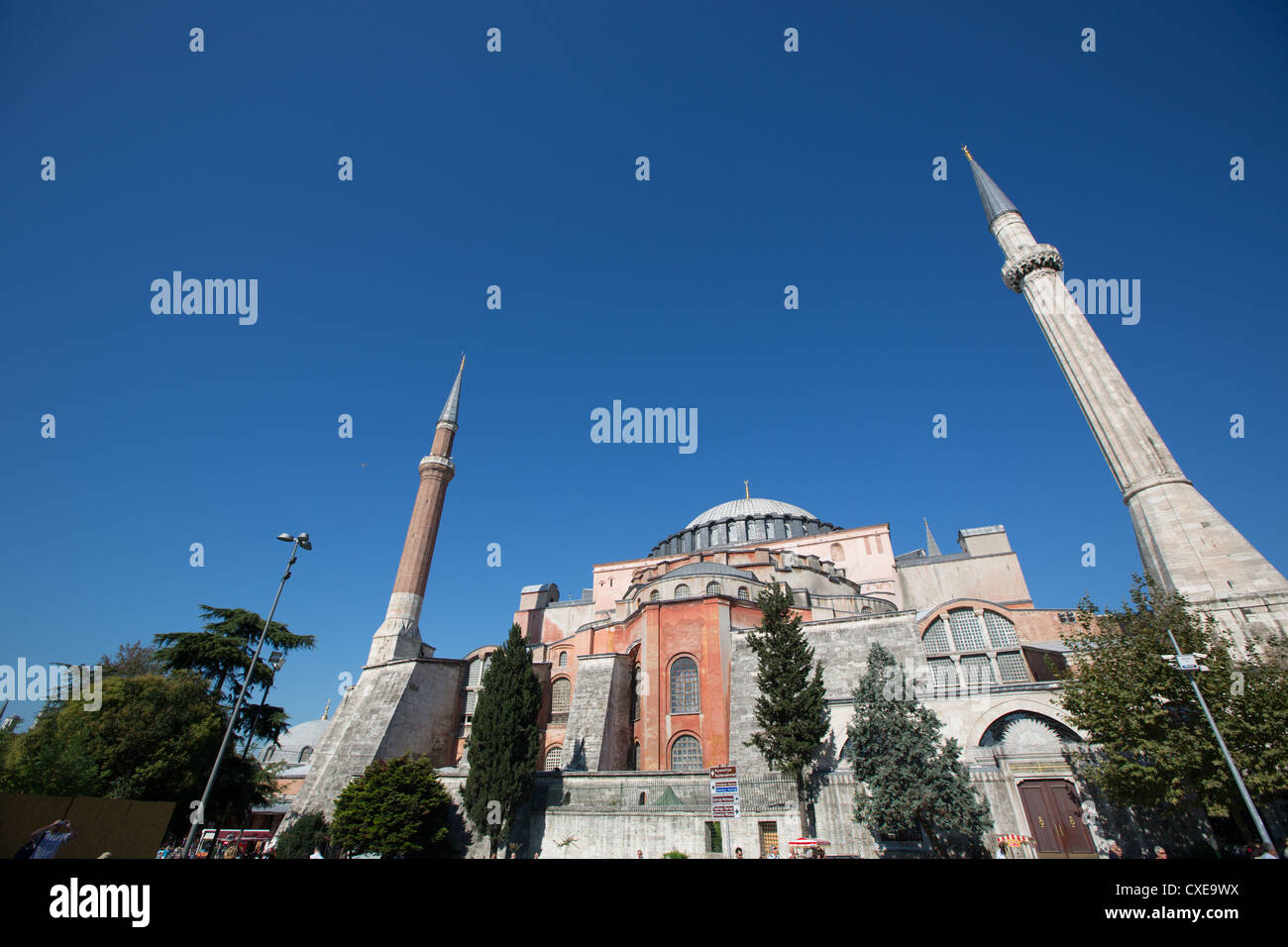 Hagia Sophia, AyaSofya Moschee und Museum in Istanbul in der Türkei ...