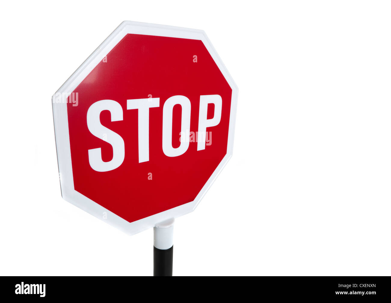 Roter stopphinweis -Fotos und -Bildmaterial in hoher Auflösung – Alamy