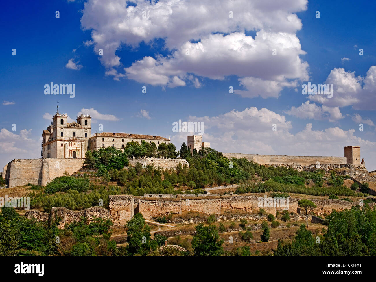 UCLES Kloster Cuenca Castilla La Mancha Spanien Monasterio de Ucles ...