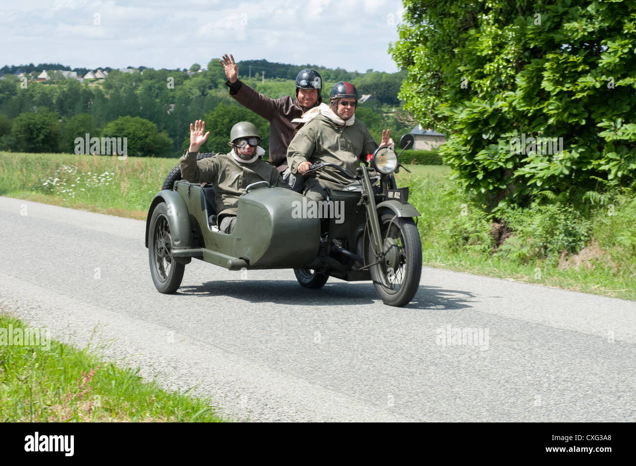 Motorrad seitenwagen -Fotos und -Bildmaterial in hoher Auflösung – Alamy